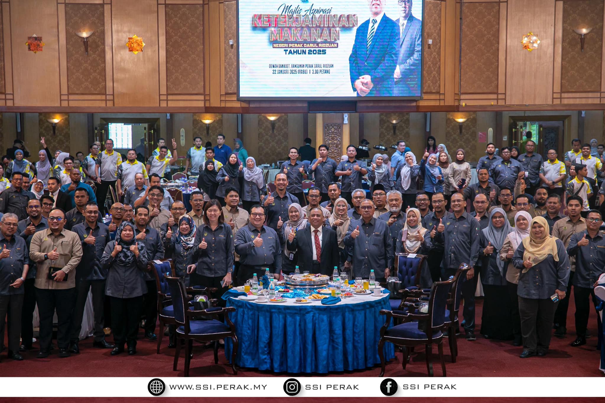 MAJLIS ASPIRASI KETERJAMINAN MAKANAN NEGERI PERAK 2025 - Utama | SSI Perak