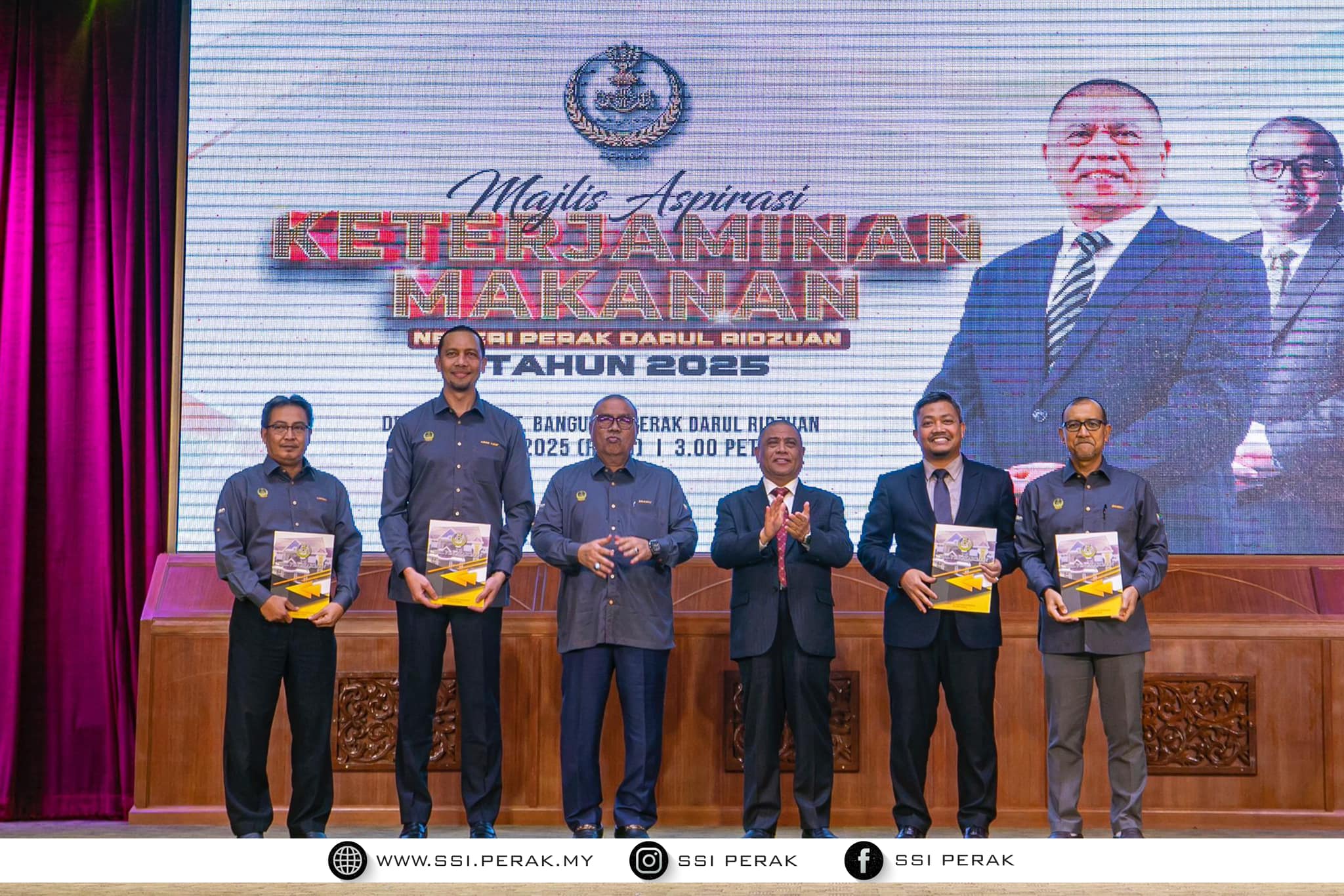 MAJLIS ASPIRASI KETERJAMINAN MAKANAN NEGERI PERAK 2025 - Utama | SSI Perak